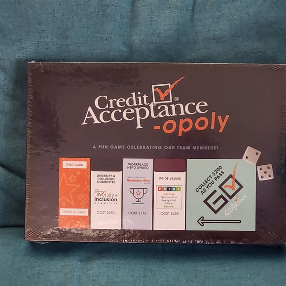 credit acceptance | Games | Credit Acceptanceopoly Board Game | Poshmark